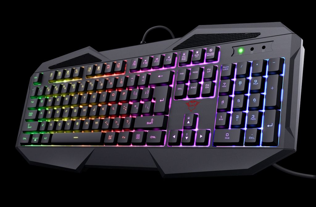 Trust GXT 830-RW Avonn Gaming Tangentbord - Nordiskt - Teknikdelar.se