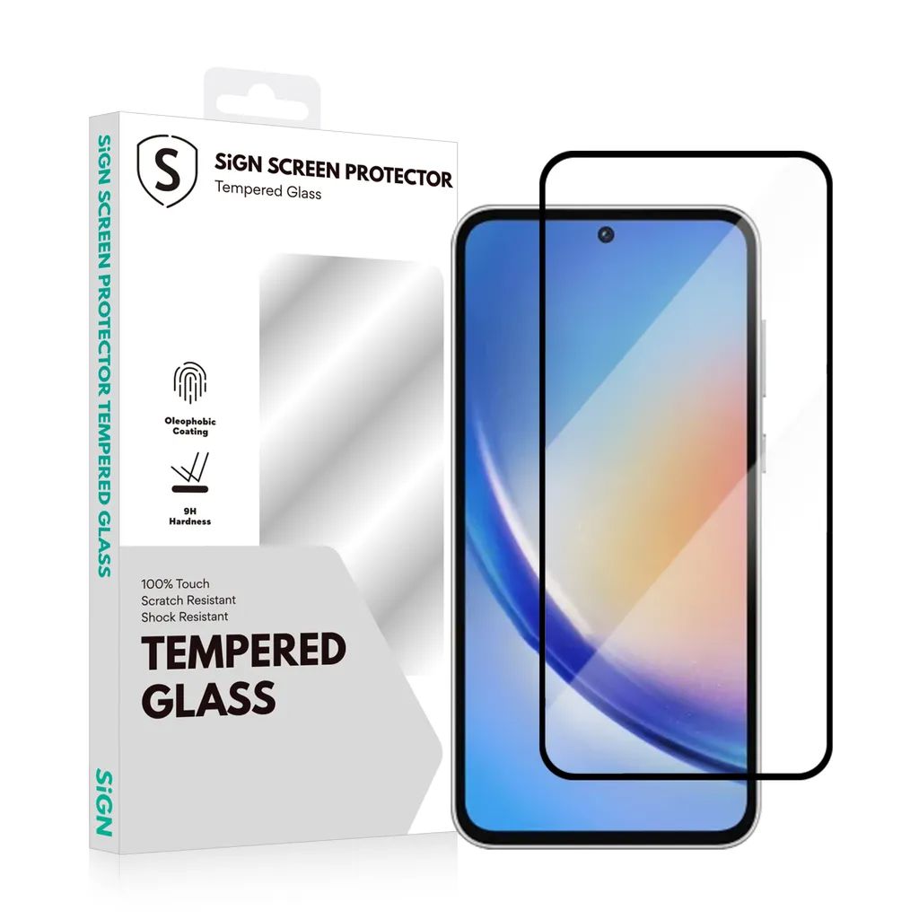 SiGN Skärmskydd i härdat glas till Samsung Galaxy A36 - Teknikdelar.se