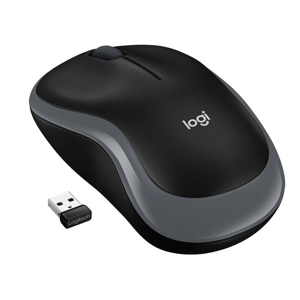 Logitech M185 langaton hiiri - harmaa - Tekniikkaosat.fi
