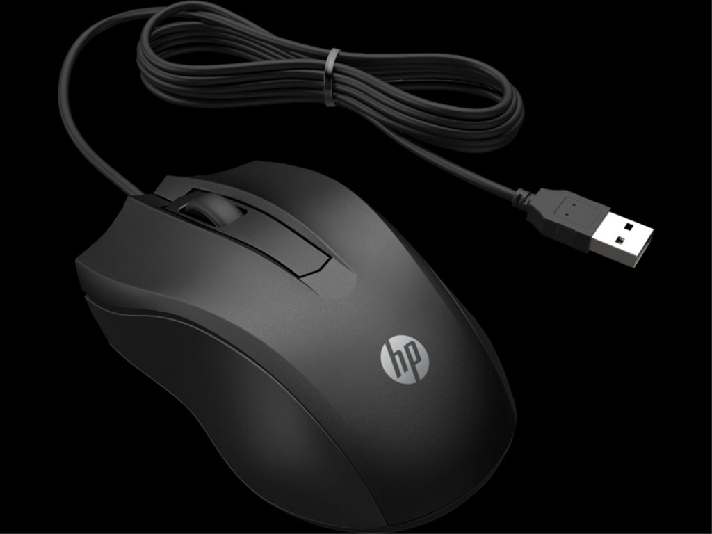 HP Wired Mouse 100 - Teknikdelar.se