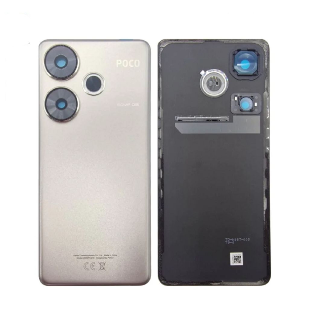 Xiaomi POCO F6 Takakansi - Titanium - Tekniikkaosat.fi