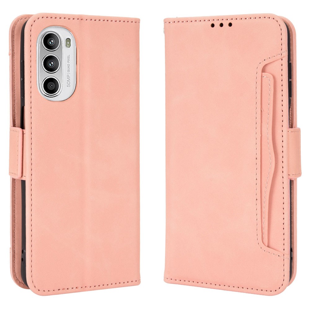 Motorola Moto G52 4G/G82 5G PU Leather etui - Pink - Køb her ...