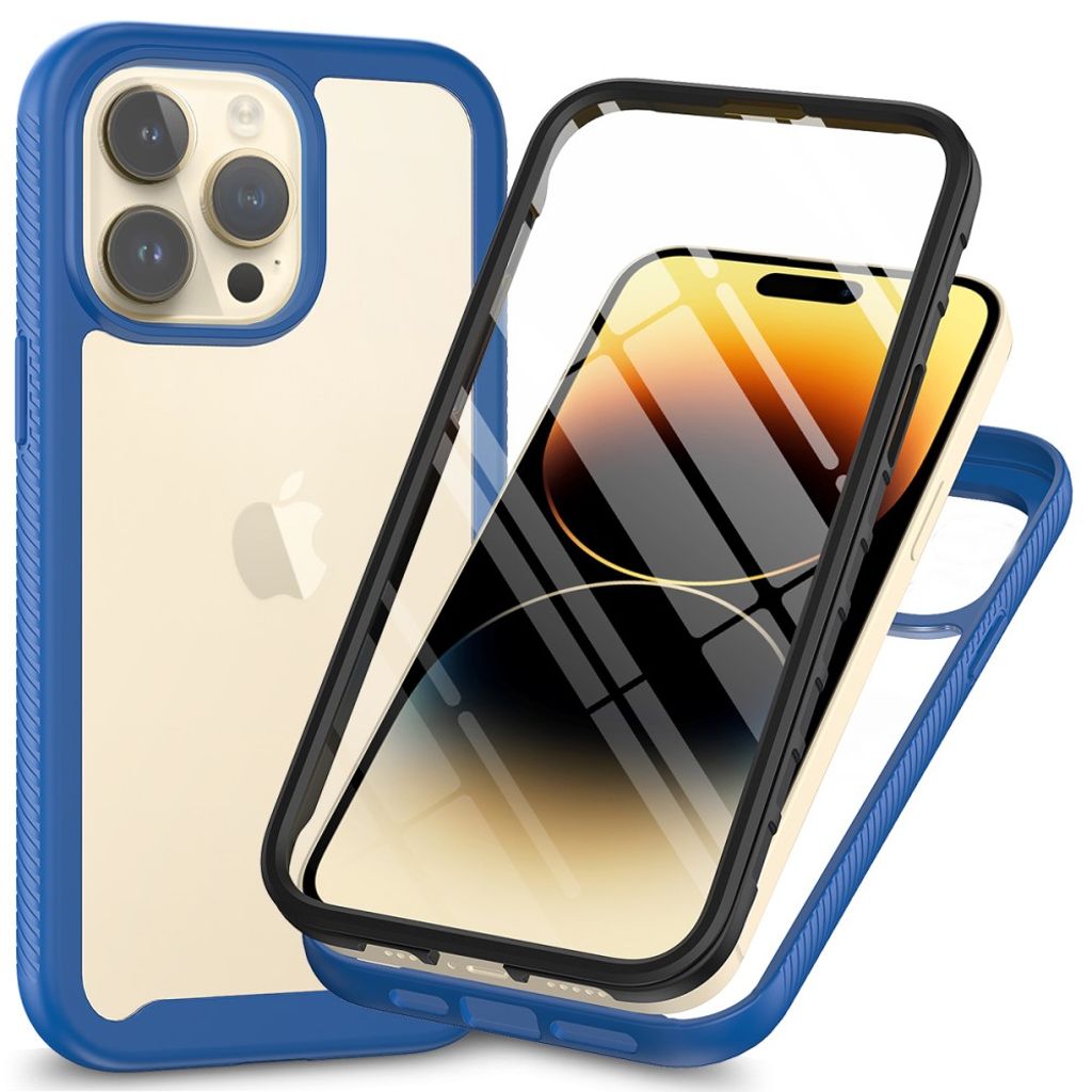 3 in 1 IPhone 15 Pro kuori Sininen Tekniikkaosat fi