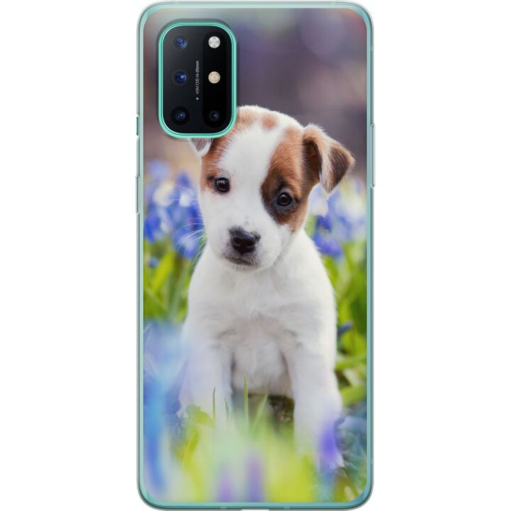 OnePlus 8T Transparent Mobilskal Hundvalp - Teknikdelar.se