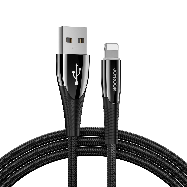 Joyroom Intelligent Power Off Lightning kaapeli 2 4A 1 2m Musta Joyroom Intelligent Power Off Lightning kaapeli 2 4A 1 2m Musta