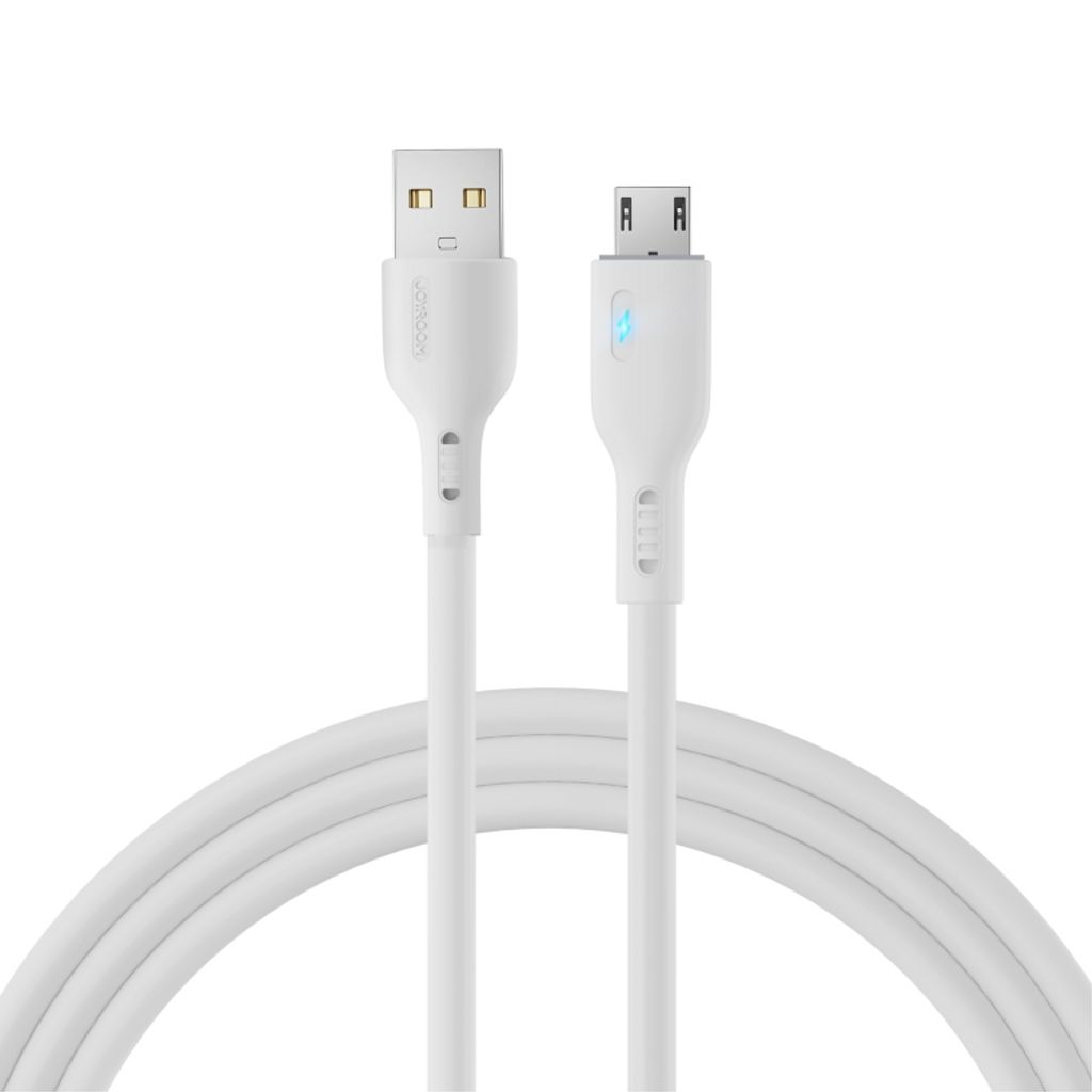 Joyroom USB A mikro USB kaapeli 2 4 A 1 2 M Valkoinen Joyroom USB A mikro USB kaapeli 2 4 A 1 2 M Valkoinen
