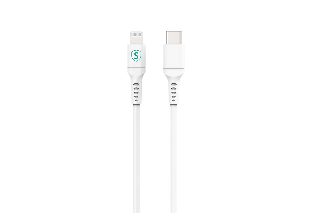 SiGN MFI USB C Lightning kaapeli 3A 60W 2m Valkoinen SiGN MFI USB C Lightning kaapeli 3A 60W 2m Valkoinen