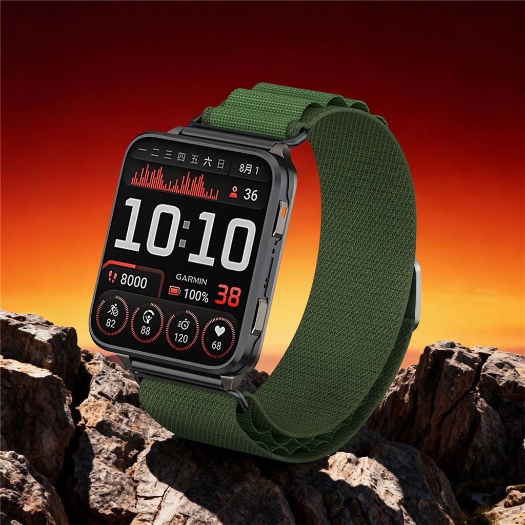 Garmin Venu X1/Fenix 8 Pro/quatix 8 Watch Strap – Dark Green | Spares.se