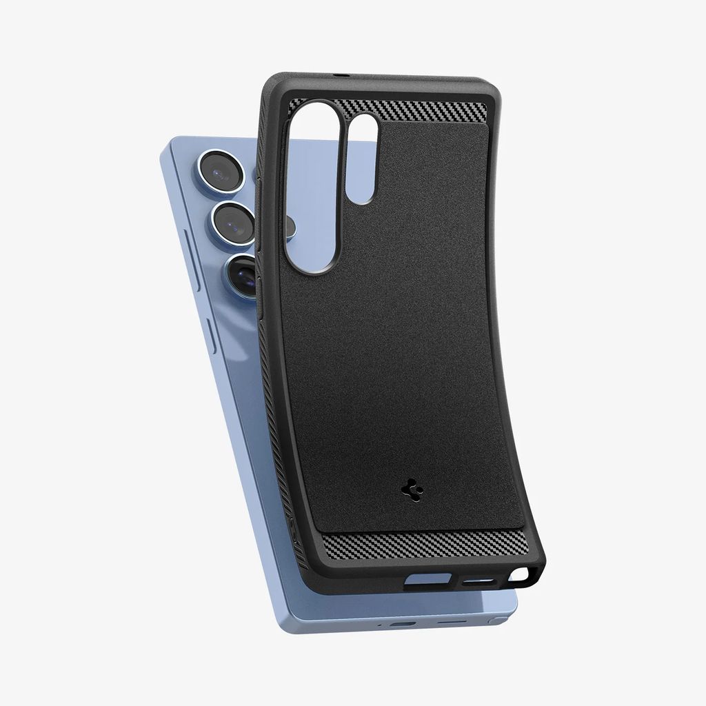 Spigen Samsung Galaxy S25 Ultra Rugged Armor MagFit Skal - Matt Svart ...