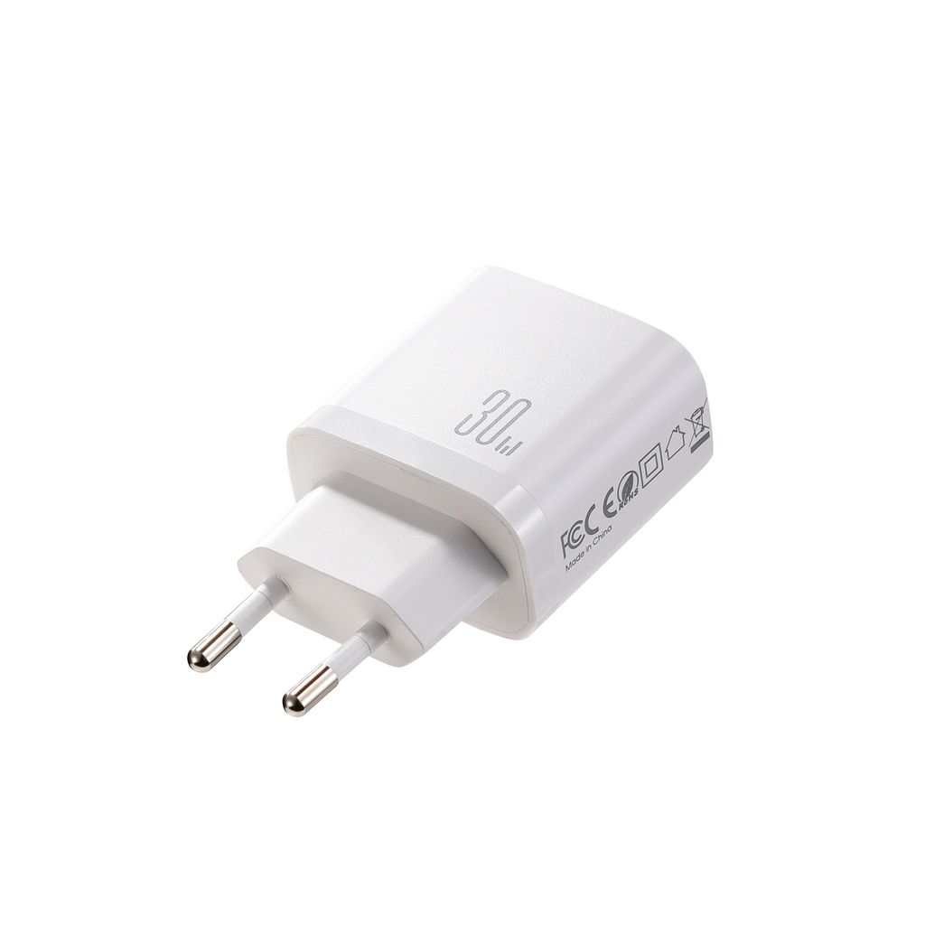 Joyroom JR-TG6 PD 30W Snabbladdare - Vit - Teknikdelar.se