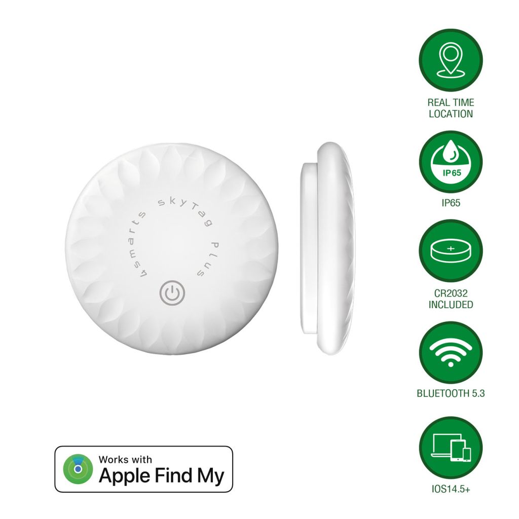 4Smarts Location Finder SkyTag Plus Smart Tag Bluetooth tracker, 2-pack ...