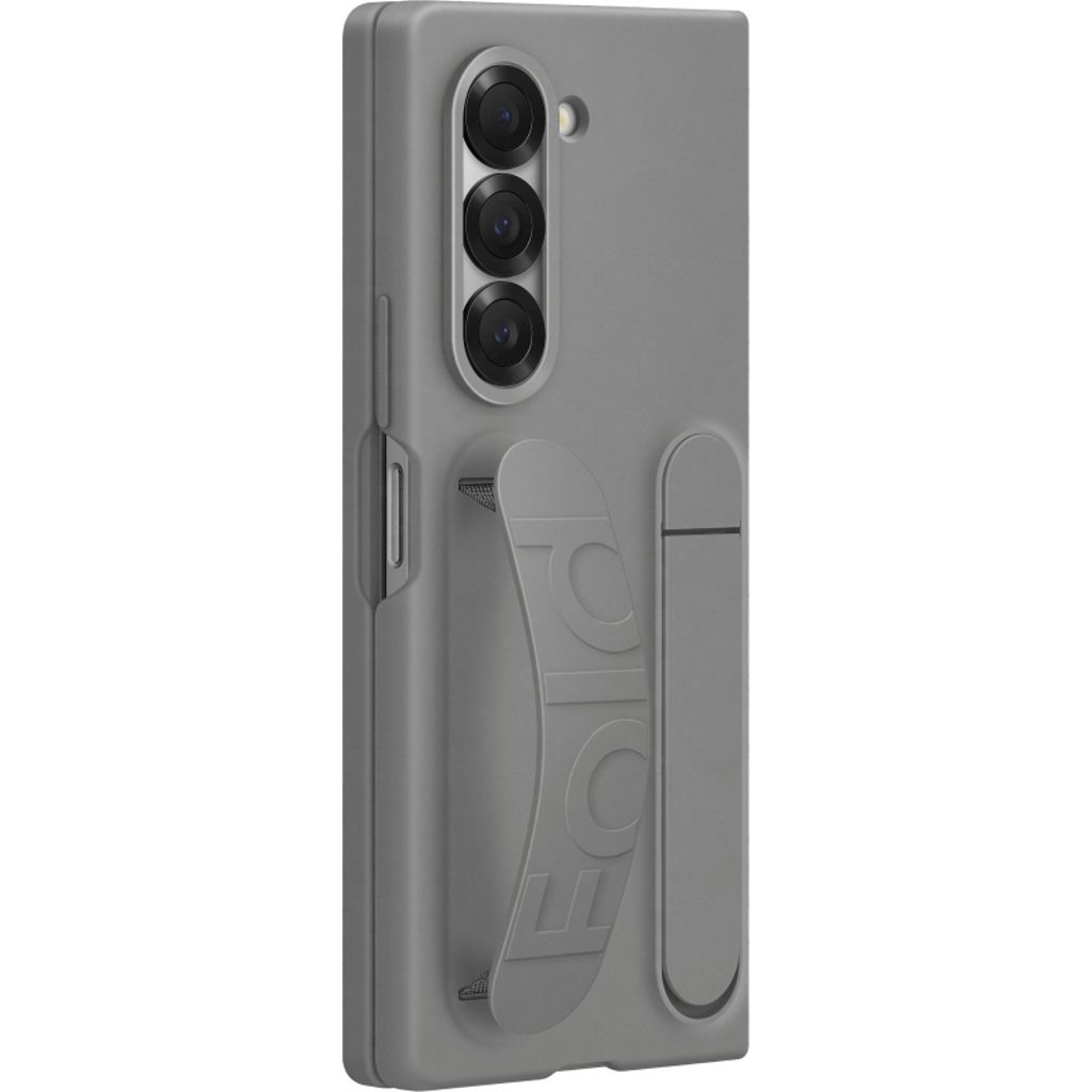 Samsung Galaxy Z Fold6 case with grip and stand - Gray | Spares.se