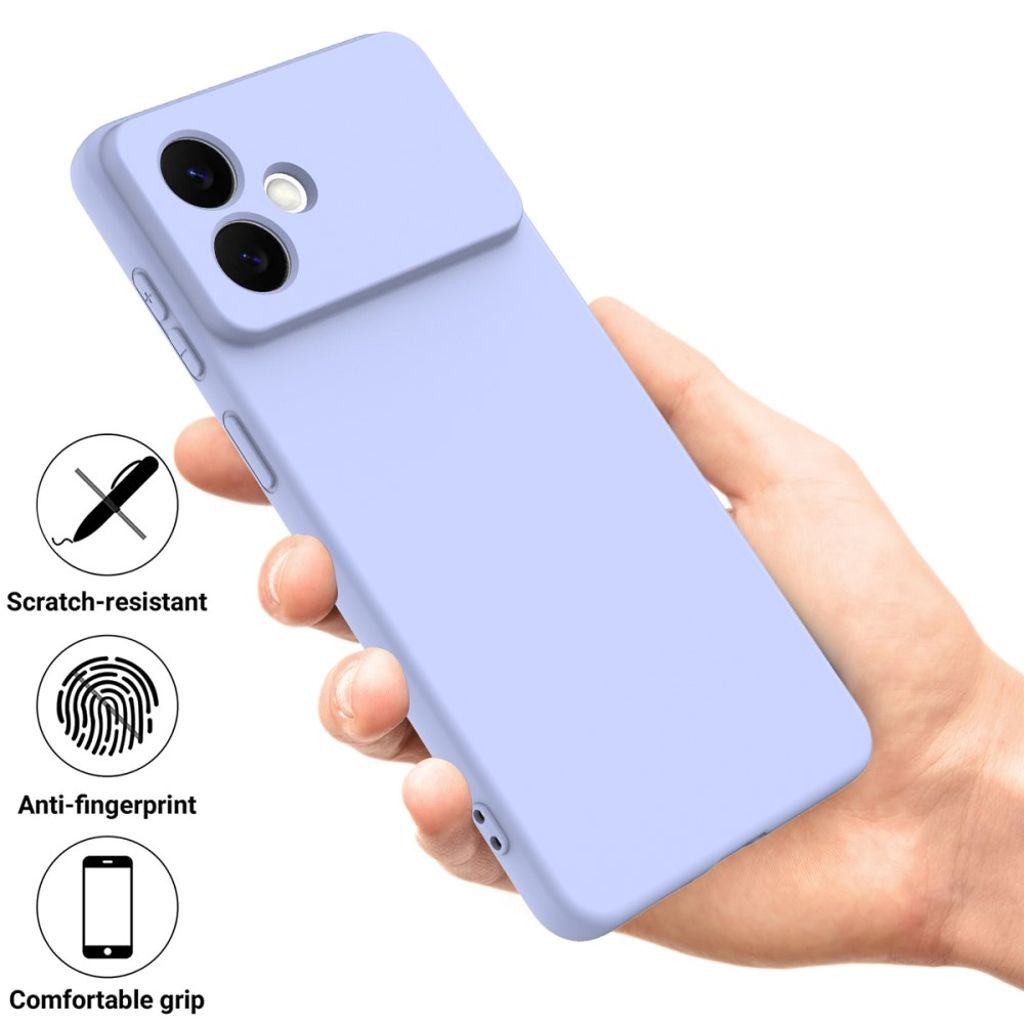 Samsung Galaxy S26 Edge Liquid Silicone Case Hand Strap - Purple ...