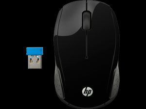 HP 200 langaton hiiri - musta - Tekniikkaosat.fi